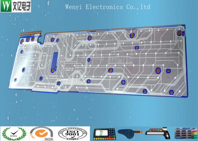 Single Layer PET Flex Circuit Board Carbon Paste For Toy Game Player ...