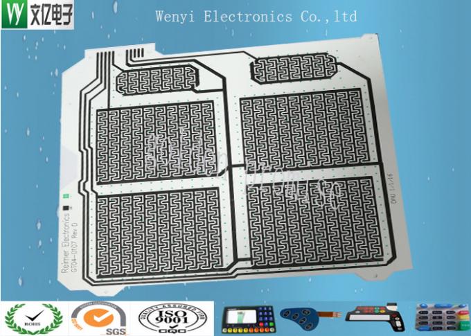 EMI Shield Printed Double Layer PET Flex Circuit Combine with Rigid PCB ...