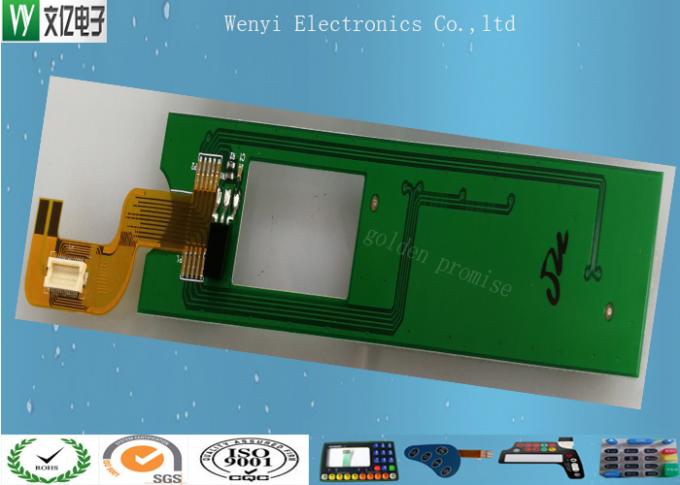 Rigid PCB Membrane Push Button Switch , FPC Membrane Switch Panel