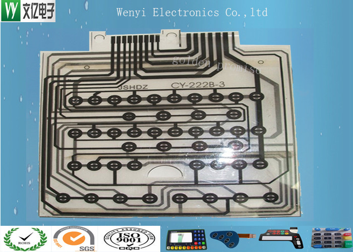 PET or PC 2 Layers Multilayer Flexible Pcb / Ultra Thin Flex Pcb ...
